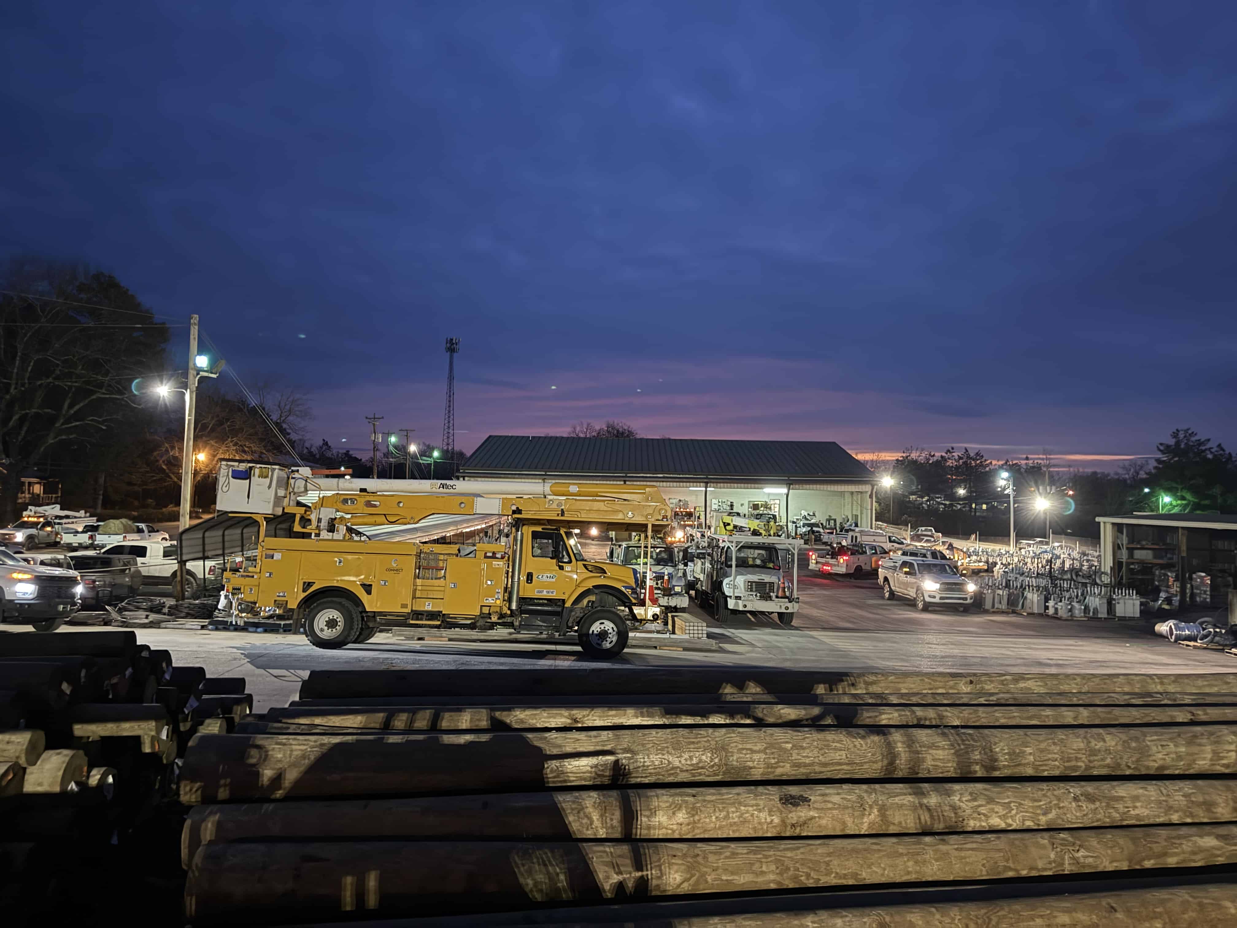 CEMC Crews Head South to Aid with Winter Storm Fern Recovery - CEMC